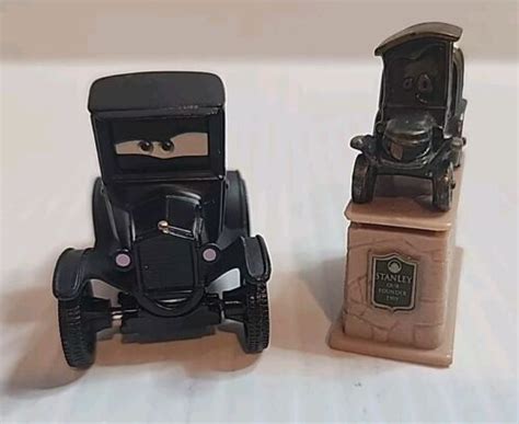 155 Scale Disney Pixar Cars Stanley Statue And Lizzie 4836868516