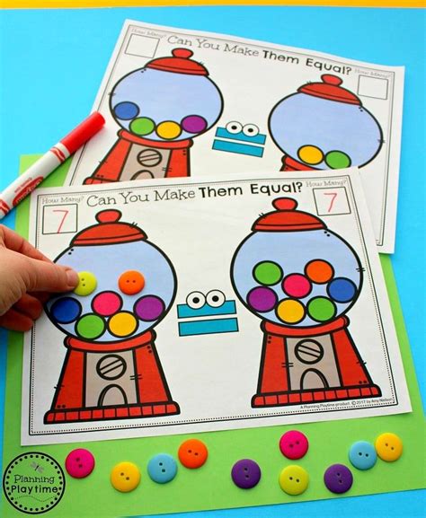 Comparing Numbers Worksheets Planning Playtime Kindergarten Math