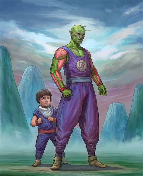 Piccolo And Gohan Tag Team By Benjie Art On Deviantart