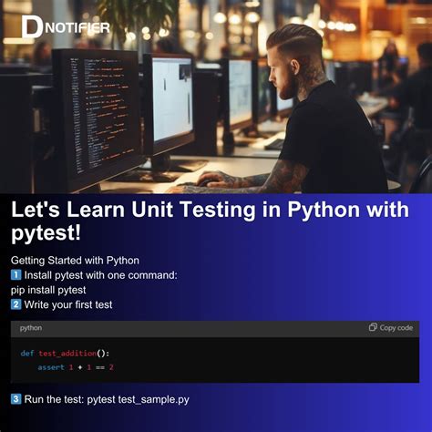 Dnotifier On Linkedin Dnotifier Python Unittesting Pytest Codequality Devcommunity