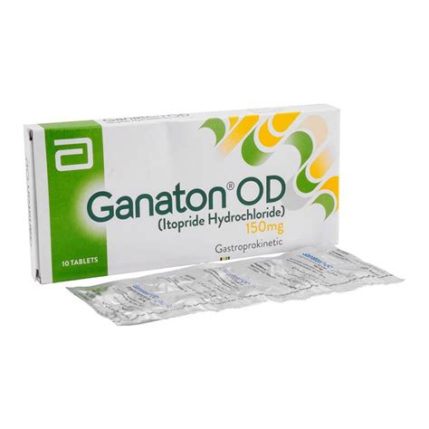 Buy Abbott Ganaton Od Tablet 150mg 10 Pack Online At Special Price In