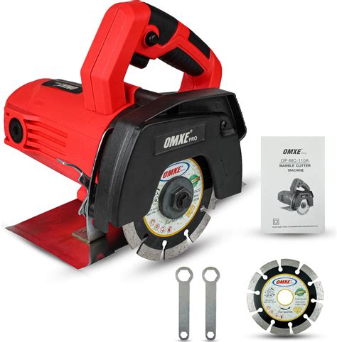 Omxe 1550w Marble Cutter Machine 4 Inch 110mm Disc 11000 Rpm