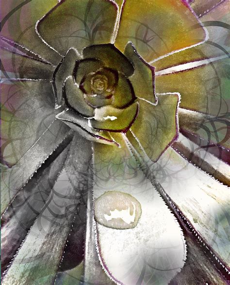 Droplet Digital Art By Genise Smith Fine Art America