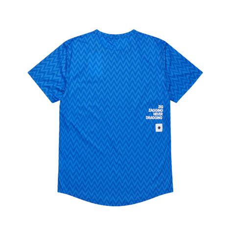Saysky Mens Zig Zag Combat T Shirt Cam2