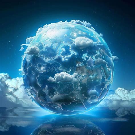 3d Model Abstract Art Of Dynamic Abstract Global Weather Visualization