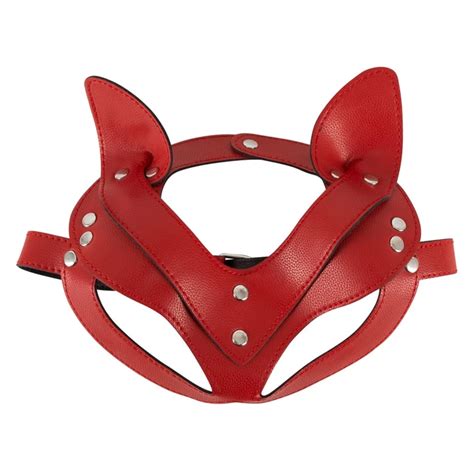 Bad Kitty Cat Mask Red Maska Bdsm Na Twarz ️ Sensu Sklep