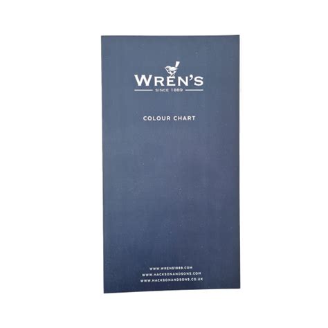 Wrens Colour Chart Footcom