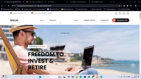 How To Create A Drop Down Menu In A Ready Made Template Html Css