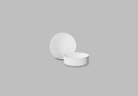 Modern Porcelain Stackable Bowl 145 Cm Embossed Resonance Collection