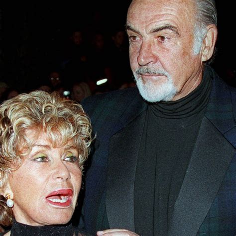 Micheline Roquebrune 1980 Sean Connery And Micheline Roquebrunes