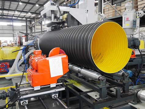 Steel Reinforced Corrugated Pipe Srcp Production Line Goldstone