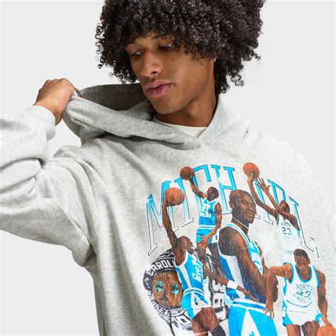 Jordan Flight Pullover Hoodie Heather Grey Black Jd Sports