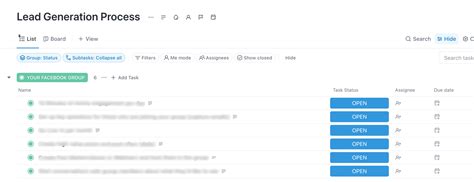 Lead Generation Template Valley Virtual Operations