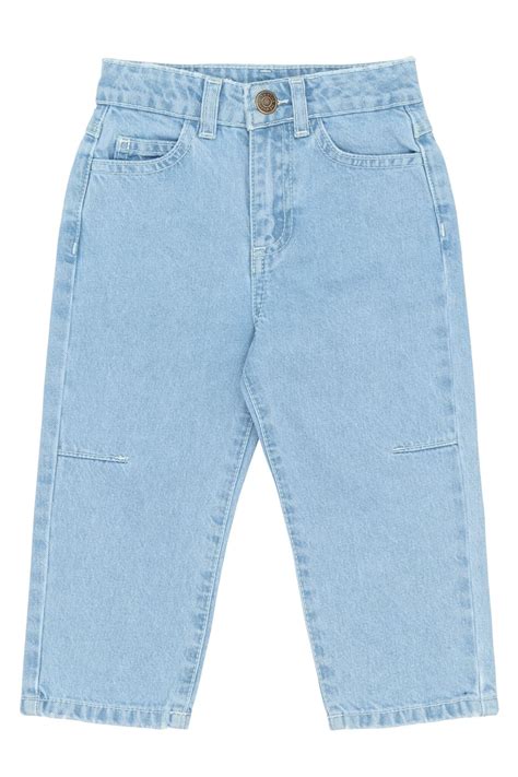 Gallabuxur Light Blue Denim Yrja Barnavöruverslun
