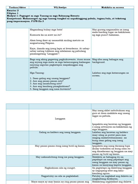Grade 1 Module 1 Quarter 2 Final Pdf