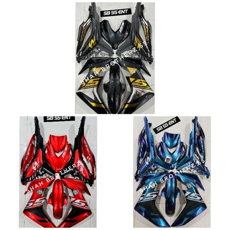 Coverset Y16 Chrome All Custom Limited 🔥 Shopee Malaysia