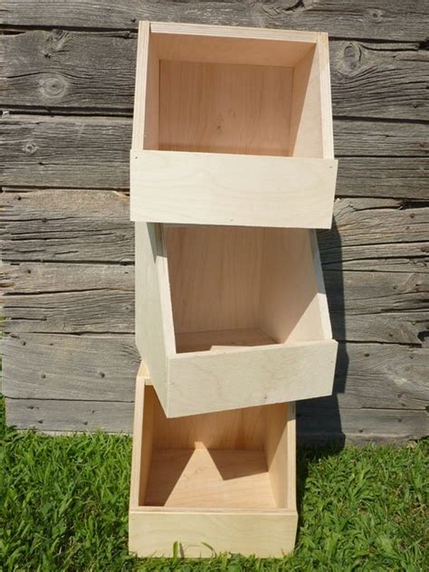 Items Similar To LARGE Stackable Storage Cubbies Bin NON TOXIC On Etsy