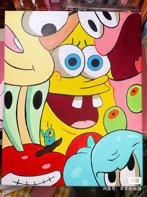 Spongebob Squarepants Hand Drawing Owens Collections