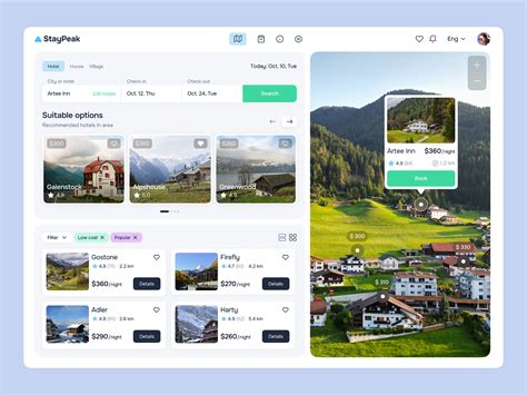 booking web app by dmitry lauretsky for ronas it ui ux team on dribbble