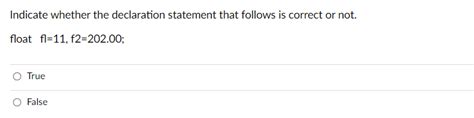 Solved Statements And Declarations Must End With A Chegg