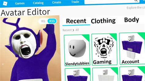 Making Slendytubbies A Roblox Account Youtube