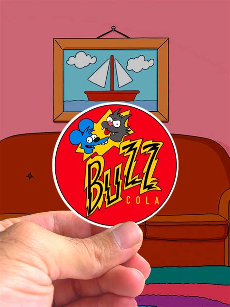 Buzz Cola Sticker Etsy