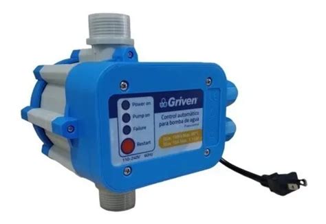 Press Control Pbomba De Agua 110240v Sensor Dflujo Griven Mercadolibre