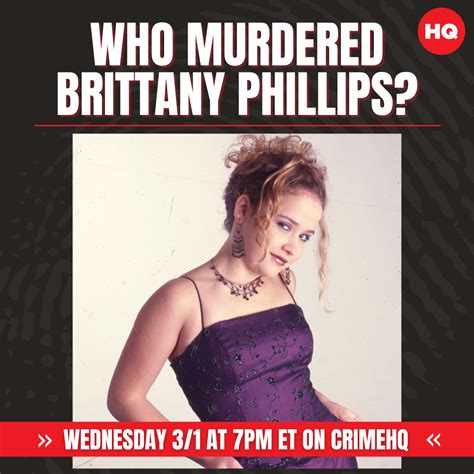 Who Murdered Brittany Phillips