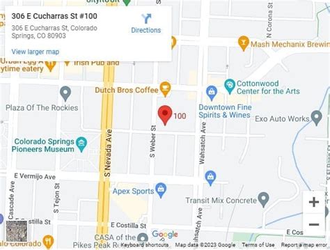 Colorado Springs Offender Map