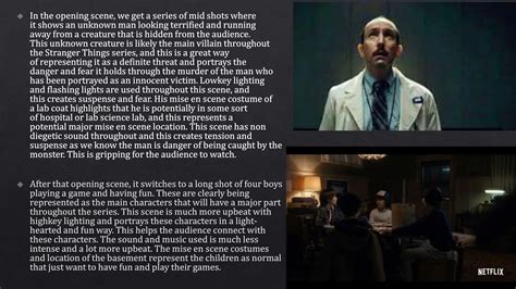 Stranger Things Opening Sequence Pptx