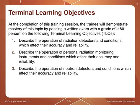 Operator Generic Fundamentals Components - Sensors and Detectors 2 - ppt download