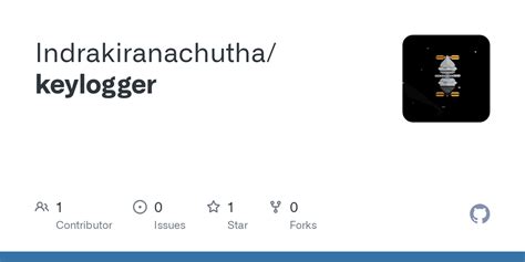 Github Indrakiranachuthakeylogger