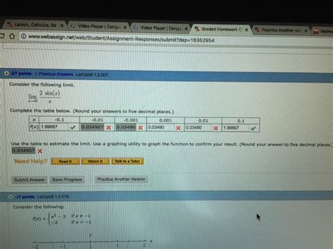 Solved V Larson Calculus 9e Xe Icengextむvideoplayer