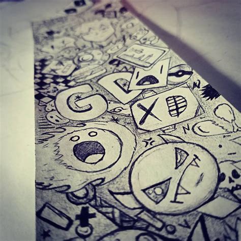 Doodle Art Geometry Dash Doodle Art Doodles Art