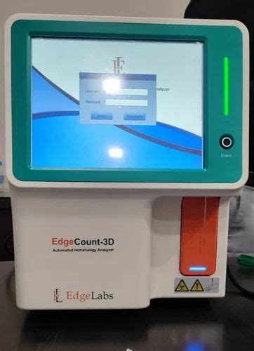 Automatic 3 Part Edge Labs Diff Hematology Analyzer At ₹ 265000piece