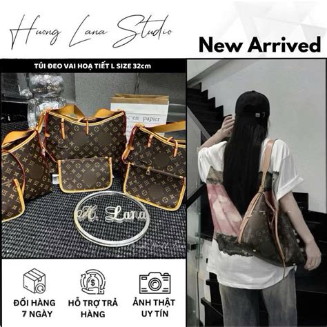 กระเป๋าสะพาย Le Vi Pattern 32cm Shopee Thailand