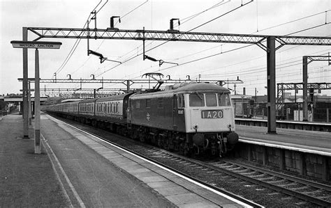 Br Class 83 83007 Electric Loco With Up Passenger Train W Flickr