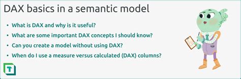 dax basics in a semantic model