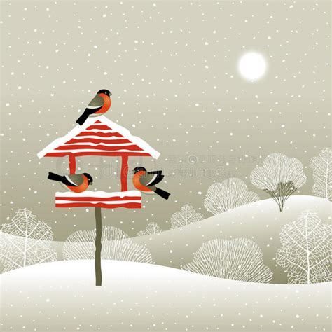 白色高清图片 冬季森林中的鸟类饲养员 冬季森林中的鸟类饲养员图片免费下载 5158645550 千图网pro