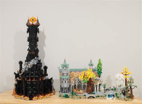 Heres How Tall Lego 10333 Barad Dur Is Plus How It Compares To