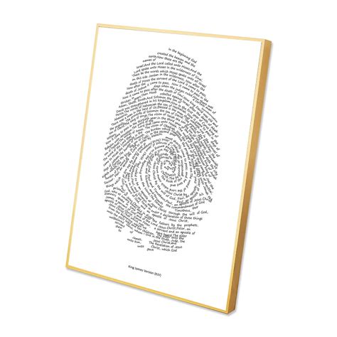 Fegojeh Gods Fingerprints Artwork Framed Gods Fingerprint Wall Art