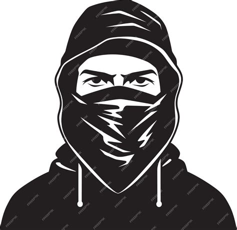 Midnight Marvel Masked Visage With Vector Design Stealth Sentinel Concealed Features And Dark