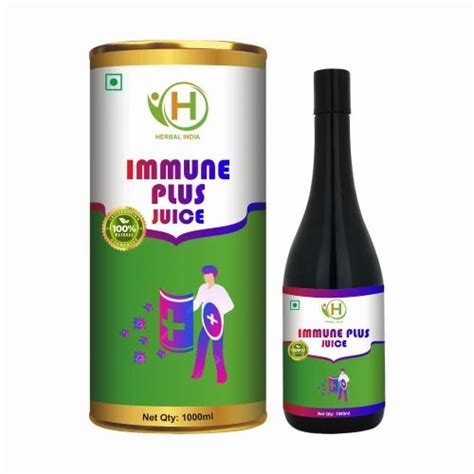 Immune Plus Juice Packaging Type Bottle Packaging Size 1000 Ml At