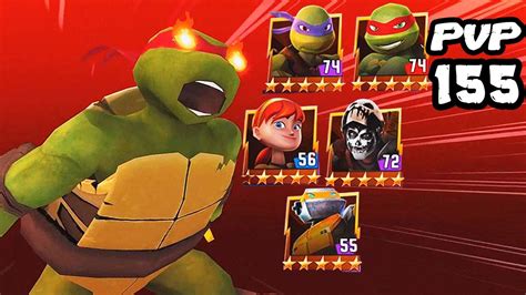 Tmnt Legends Pvp 155 Donatello Legend Raphael Legend April Oneil