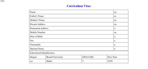 GitHub Farhanpavel Cv Builder Html