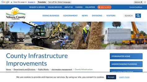 County Infrastructure Improvements