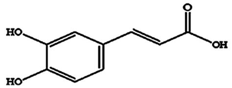 The Structure Of Caffeic Acid Download Scientific Diagram
