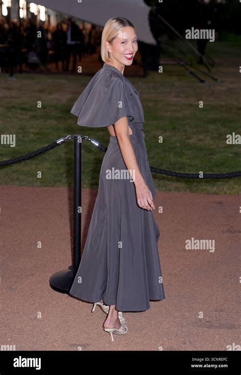 Princess Maria Olympia Of Greece And Denmark Arriving For The Burberry