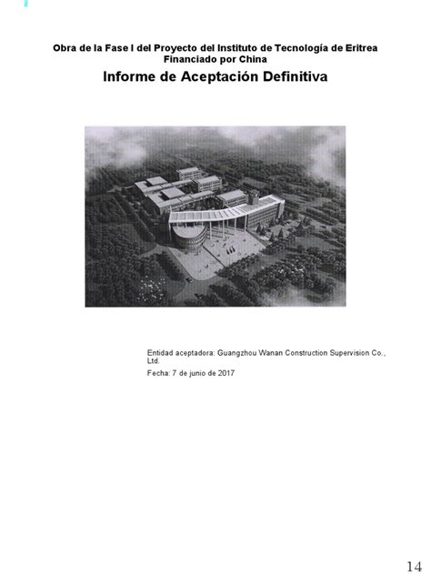 Certificado De Recepcion Traduccion Pdf Agua Ingenieria Eléctrica