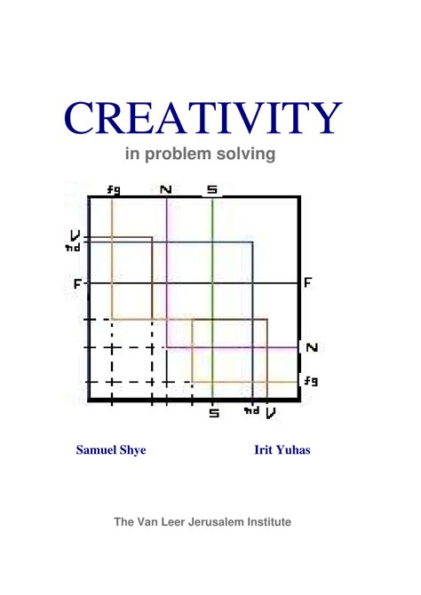 pdf creativity in problem solving